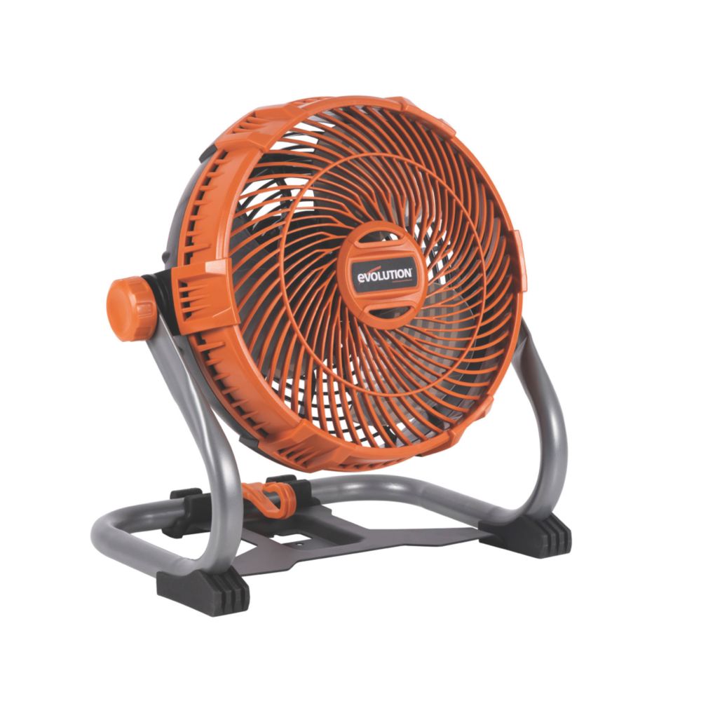 Evolution R240FAN 9" 240V Li-Ion EXT Cordless Fan - Bare - Screwfix