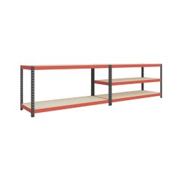 RB Boss Fastlok UDL/PC 5-Tier Metal Garage Shelving Unit 1600mm x 600mm ...