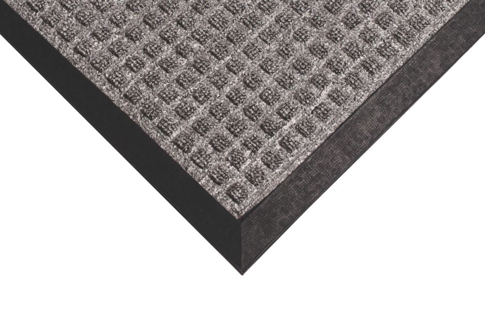 COBA Superdry Entrance Mat Grey 1.5m x 0.9m x 7mm - Screwfix