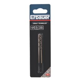 Erbauer Straight Shank Metal Drill Bits 3.5mm x 70mm 2 Pack - Screwfix