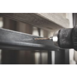 Erbauer Straight Shank Metal Drill Bits 3.5mm x 70mm 2 Pack - Screwfix