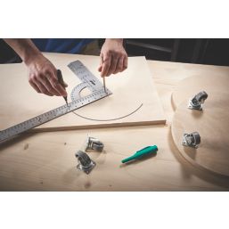 Wolfcraft Mitre Angle 11" x 19" (280mm x 500mm) - Screwfix