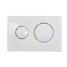 Fluidmaster Orbi Dual-Flush T-Series Activation Plate White - Screwfix