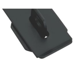 Smith & Locke Hasp & Staple Black Powder-Coated 152mm - Screwfix