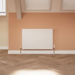 Flomasta 600mm x 900mm 5249BTU White Type 22 Convector Radiator - Screwfix