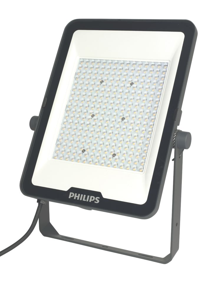 Philips Ledinaire Outdoor LED Floodlight Grey 150W 15,700lm - Screwfix
