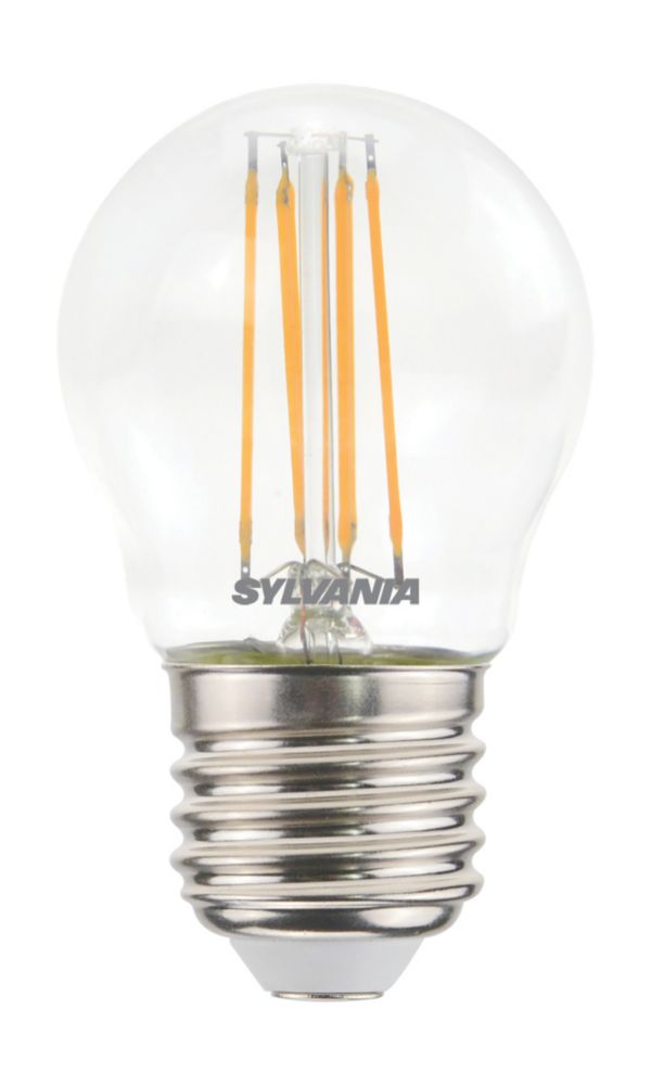 Sylvania TOLEDO RETRO E27 Mini Globe LED Light Bulb 806lm 6W - Screwfix