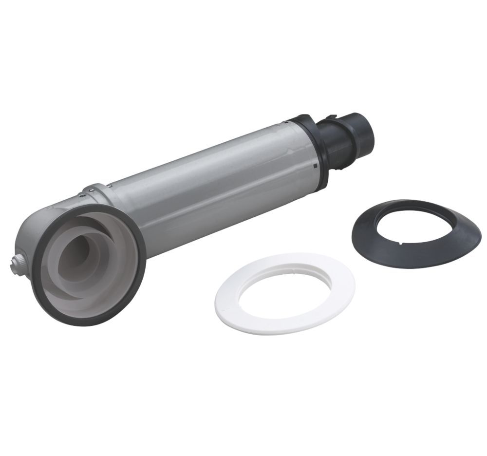 Worcester Bosch Telescopic Flue & Terminal 100mm x 170mm - Screwfix