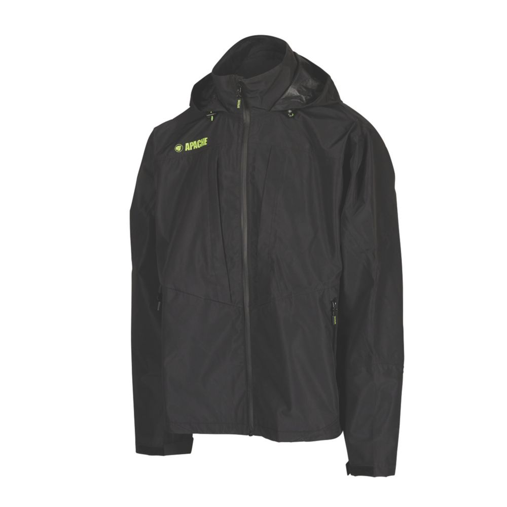 Apache Ottawa Waterproof & Breathable Jacket Black Large Size 49" Chest ...