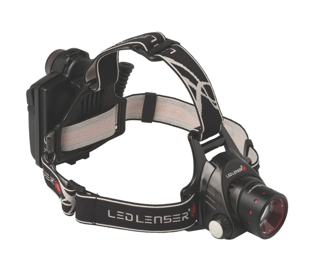 LEDlenser H14R.2 Rechargeable LED Head Torch Black 1000lm - Screwfix