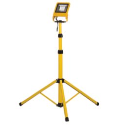 Brackenheath LED Tripod Work Light 10W 1100lm 110V - Screwfix