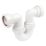McAlpine Running P Trap White 40mm - Screwfix