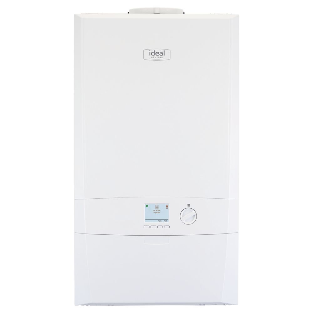 Ideal Heating Logic Max System2 S18 Gas System Boiler White - Screwfix