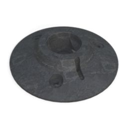 Melba Swintex 2CEB Cylinder Post Base Black - Screwfix