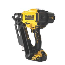 DEWALT DCN930 90mm 18V 2 x 5Ah Li-Ion XR Brushless First Fix Cordless ...