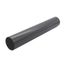 FloPlast MiniFlo Round Downpipes Anthracite Grey 50mm x 2m 6 Pack ...
