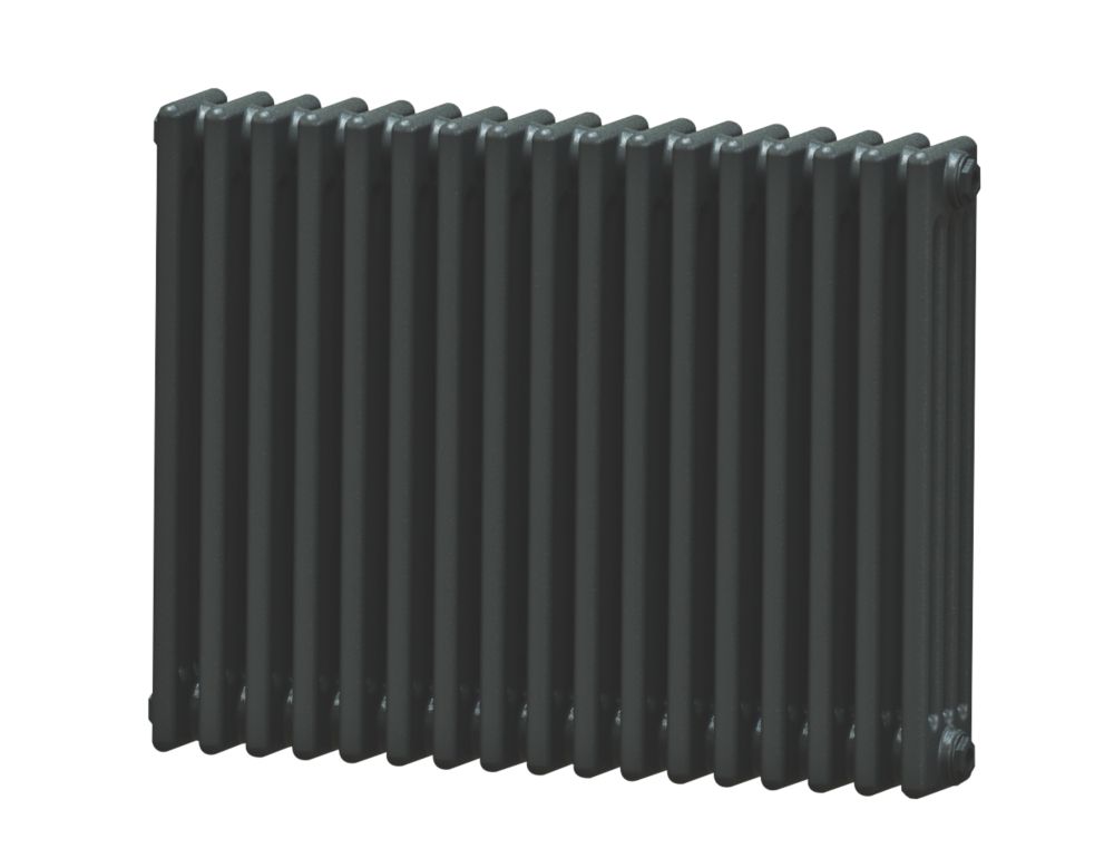 Acova Classic 4 Column Radiator 600mm x 812mm Volcanic 4629BTU - Screwfix