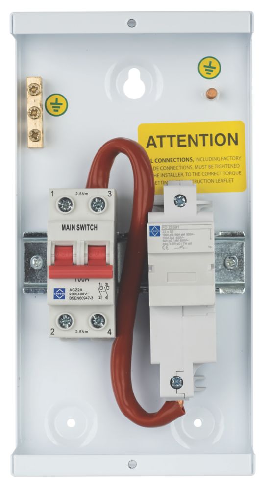 Main Switch With Fuse