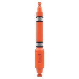 Skipper POST01 Retractable Barrier Post Orange 1m - Screwfix