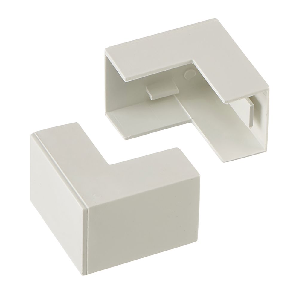 Deta TTE External Trunking Angles 25mm x 16mm 2 Pack - Screwfix