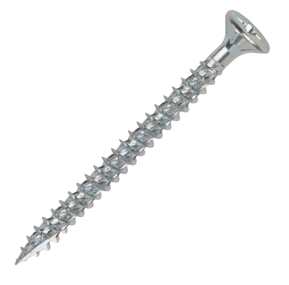 Turbo Silver PZ Double-Countersunk Multipurpose Screws 4mm x 45mm 200 ...