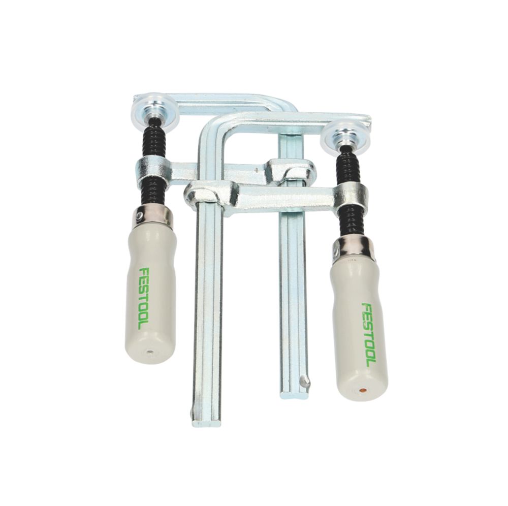 Festool FSZ 120 Guide Rail Fastening Clamps 4 3/4" 2 Pack - Screwfix