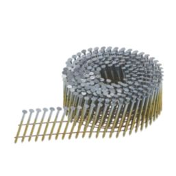 DEWALT Galvanised Ring Shank Coil Nails 2.1mm x 35mm 2100 Pack - Screwfix