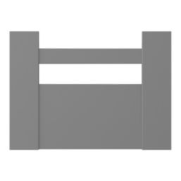 Essentials Soto Internal Deep Drawer Front Matt Grey 300mm - Screwfix