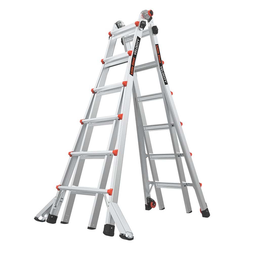 Little Giant Velocity Series 2.0 Aluminium 6.9m Combination Ladder ...