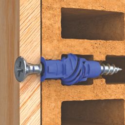 Rawlplug Rawl-4-All Wall Plugs 8mm x 40mm 100 Pack - Screwfix