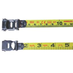 Komelon Unigrip Long Steel 50m Tape Measure - Screwfix