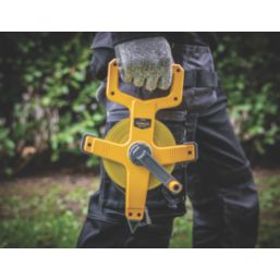 Komelon Unigrip Long Steel 50m Tape Measure - Screwfix