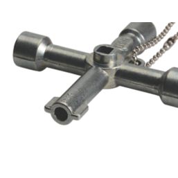 Knipex 7-Way Control Cabinet Key - Screwfix
