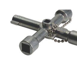 Knipex 7-Way Control Cabinet Key - Screwfix