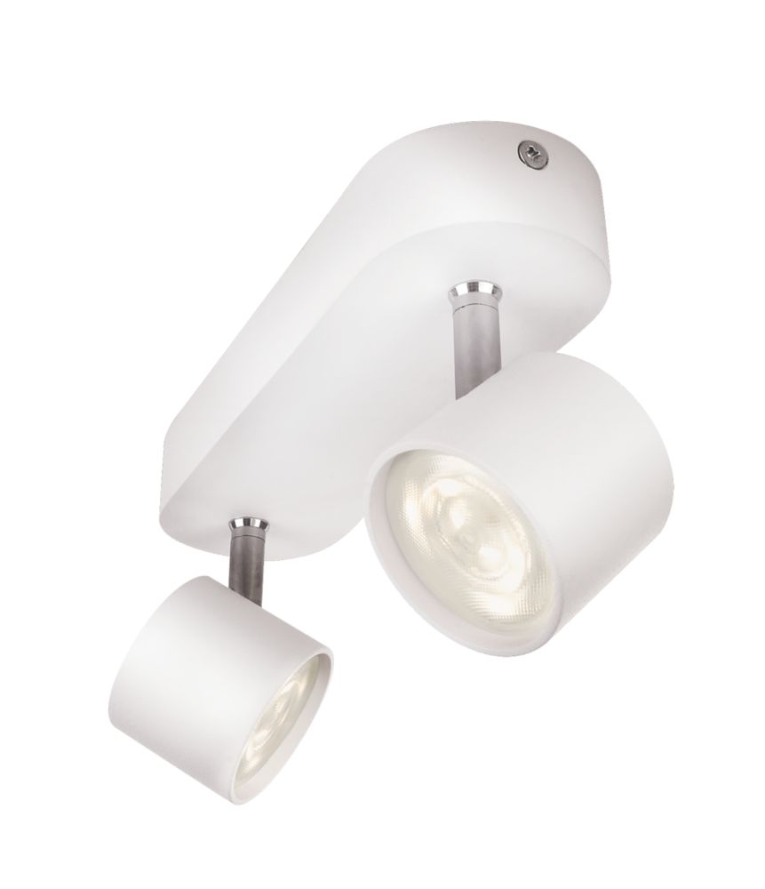 Philips Star LED Double Bar Spotlight White 9W 1000lm - Screwfix