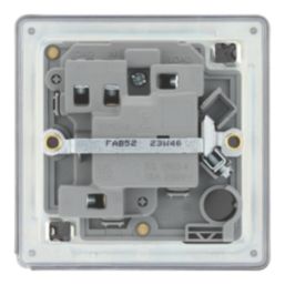 LAP 13A Switched Fused Spur with LED Antique Brass with Colour-Matched ...