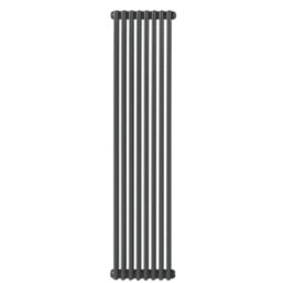 Acova 2000mm x 398mm 4999BTU Volcanic Vertical 3 Column Radiator - Screwfix