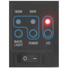 Focal Point Lexington Black Remote Control Wall-Hung Electric Fire ...