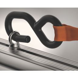 Van Guard Eye Bolts Stainless Steel 17mm x 28mm 2 Pairs - Screwfix