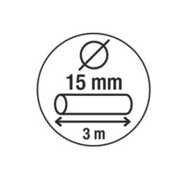 Smith & Locke Braided Steel Security Cable 3m x 15mm - Screwfix