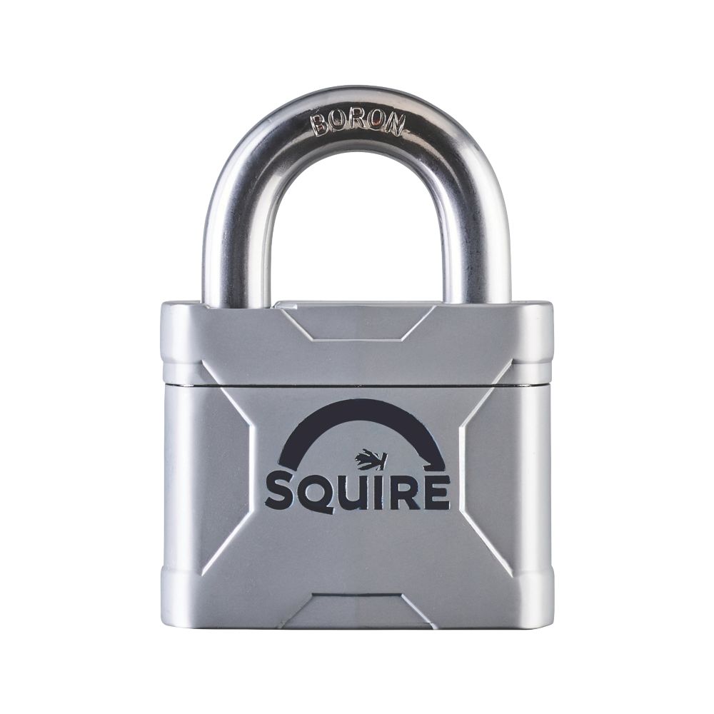 Squire MERC50 Steel Water-Resistant Padlock 55mm - Screwfix