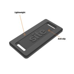 Site Cushioned Knee Protection Safety Kneeling Mat Black - Screwfix