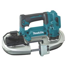 Makita DPB184Z 51mm 18V Li Ion LXT Brushless Cordless Portable Bandsaw Bare Screwfix
