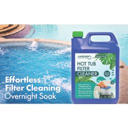 Jarder CL-HTFC-5L Hot Tub Filter Cleaner 5Ltr - Screwfix