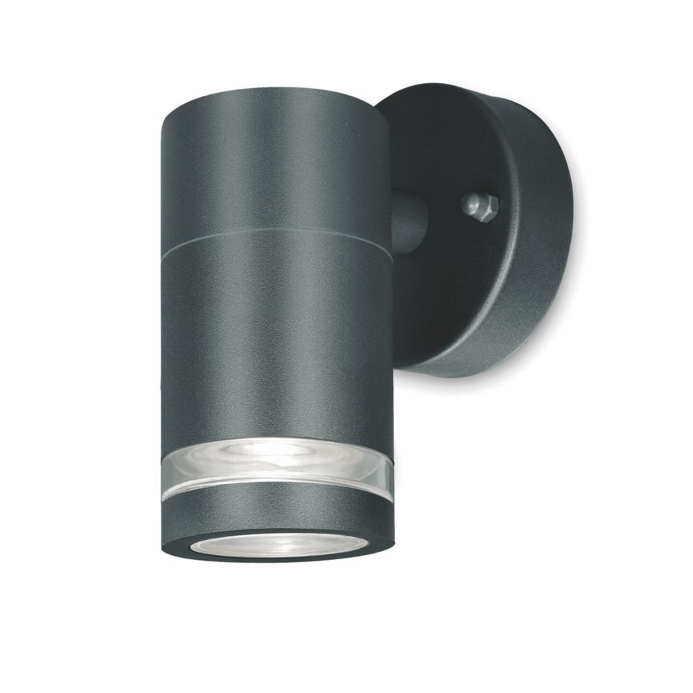 4lite Marinus Outdoor IP44 Wall Light Anthracite - Screwfix