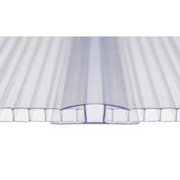 Radmat Building Materials Clear 16mm Polycarbonate H-Profile 2000mm x ...