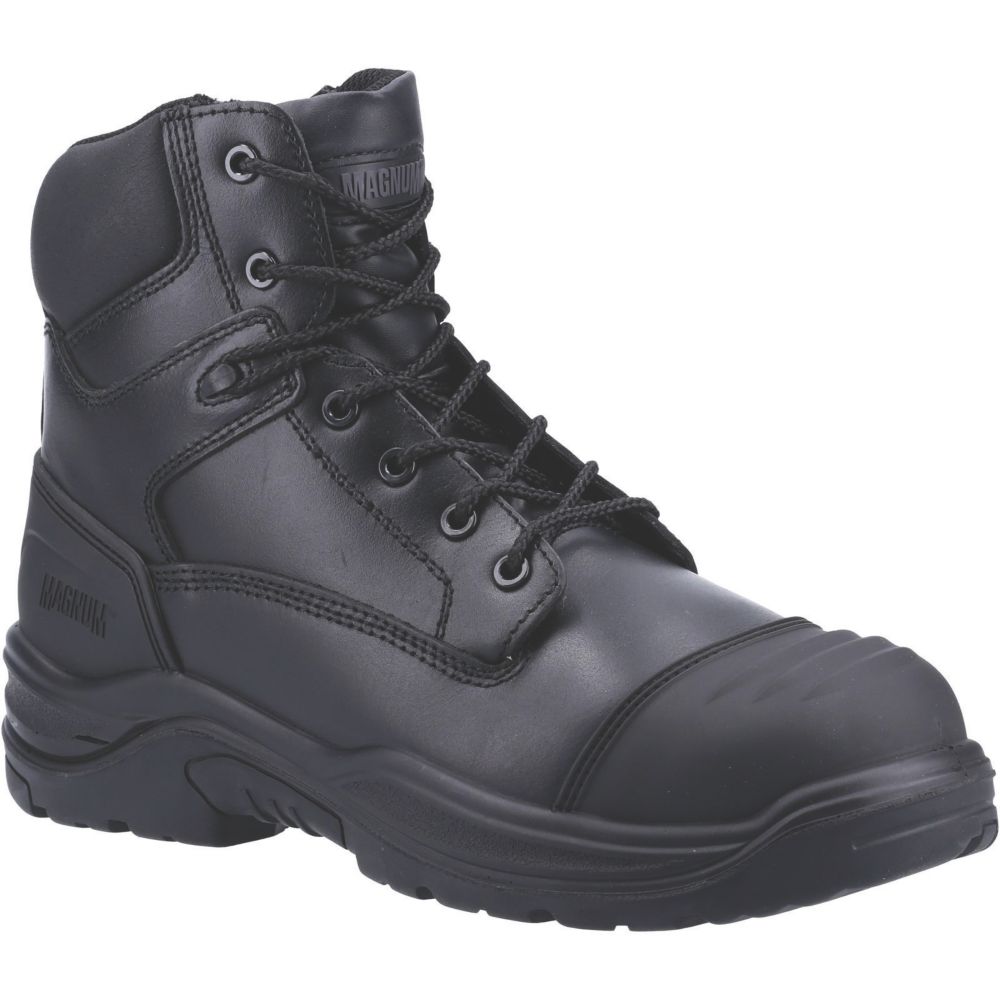 Magnum Roadmaster Metatarsal Metal Free Safety Boots Black Size 12 ...