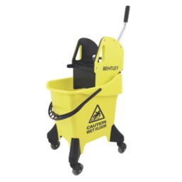 Bentley Mop Bucket Yellow 31Ltr - Screwfix