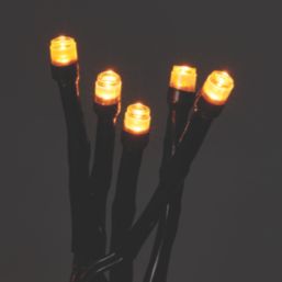 2000 LED Indoor & Outdoor Warm White Cluster Christmas Lights - Screwfix