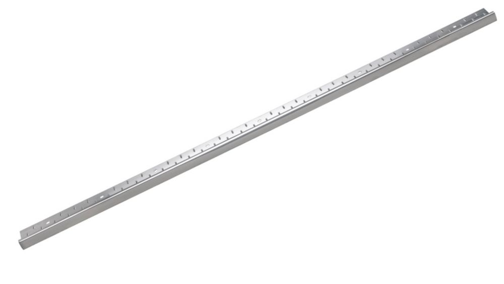 Single Edge Door Threshold Silver 900mm x 31.2mm - Screwfix